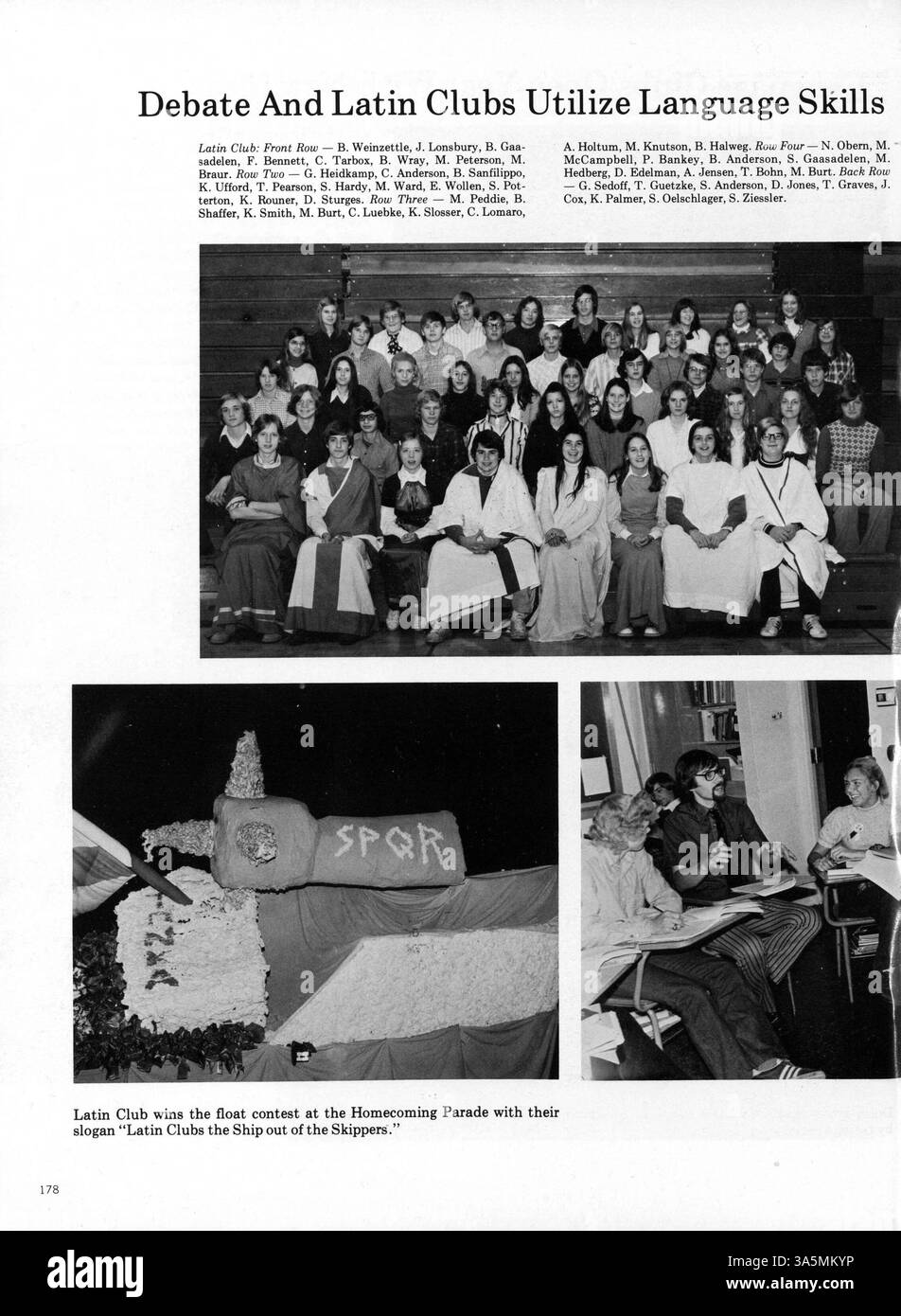 The 1974 Whigrean yearbook captures important school events, student ...
