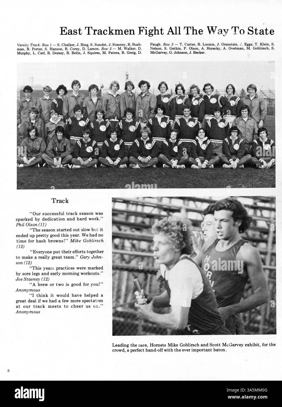 This yearbook from Edina East High documents the 1973-1974 school year ...