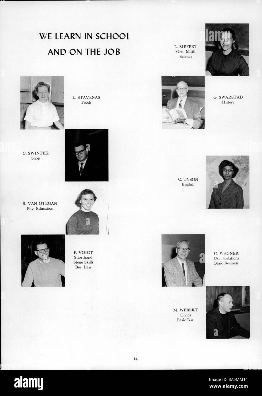 The 'Tiger' Yearbook from South High School in 1962 chronicles the ...