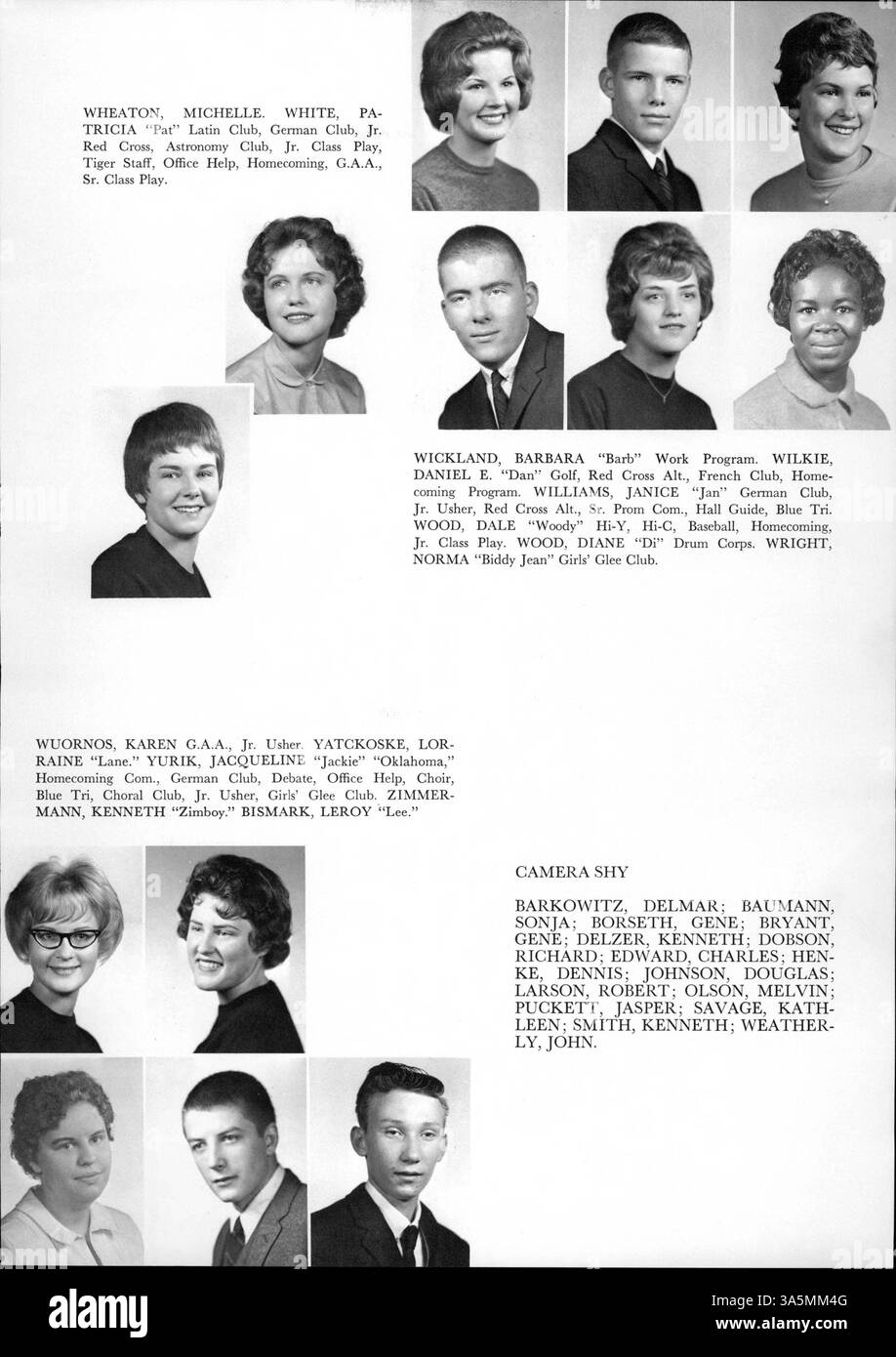 The 1962 'Tiger' Yearbook showcases student life at South High ...