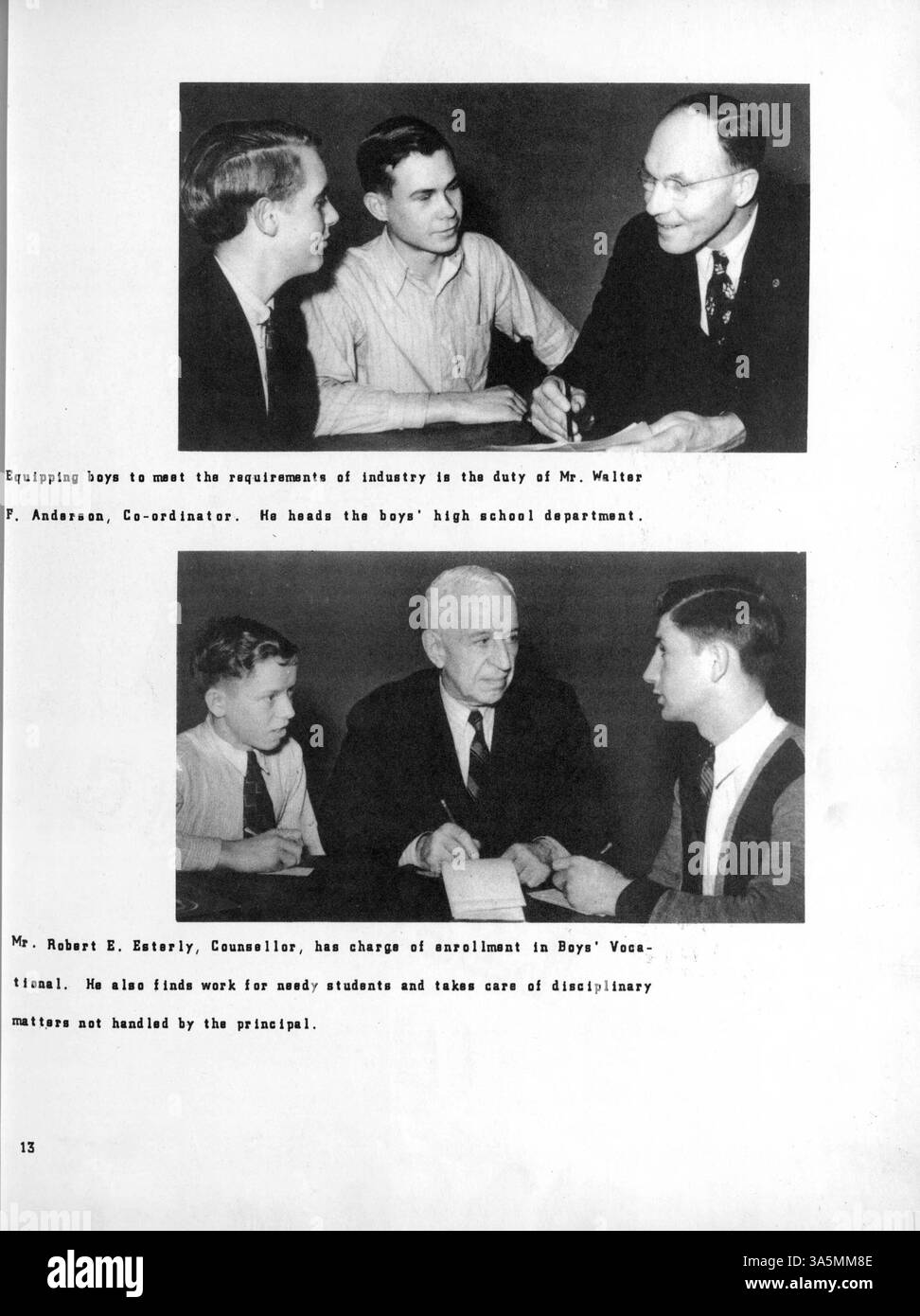 This yearbook records the highlights of the 1940-1941 school year ...