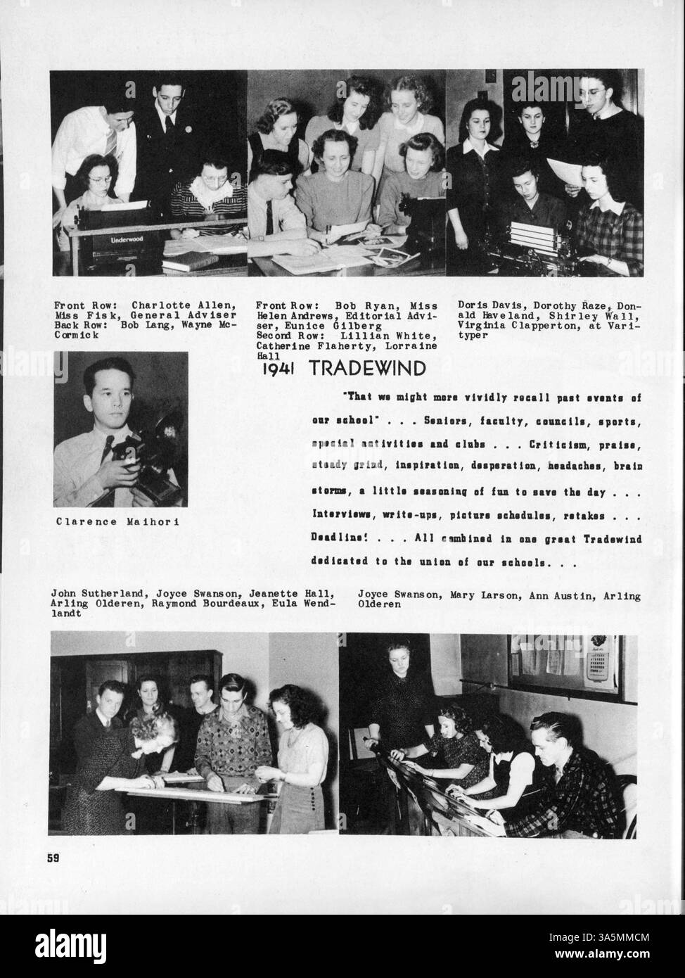 African american students during the 1940 1941 school year hi-res stock photography and images ...