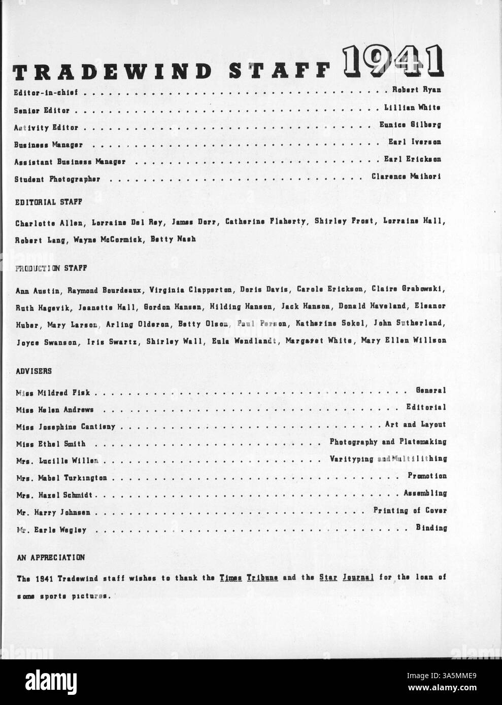 Yearbook activity Black and White Stock Photos & Images - Alamy