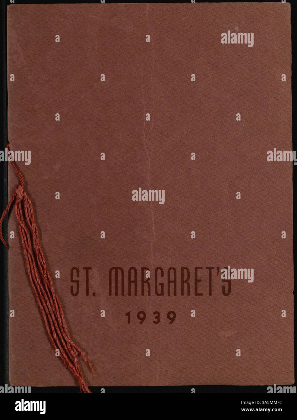 The 1939 yearbook from St. Margaret's Academy documents key events ...