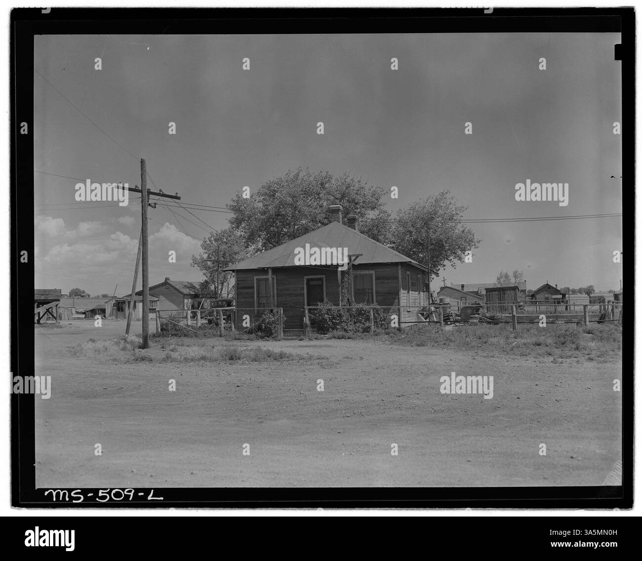 A section of the company housing project built by the National Fuel ...