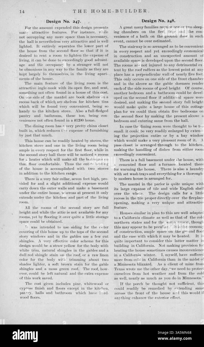 Keith's Home-Builder, 1899, offers house designs, floor plans, and ...