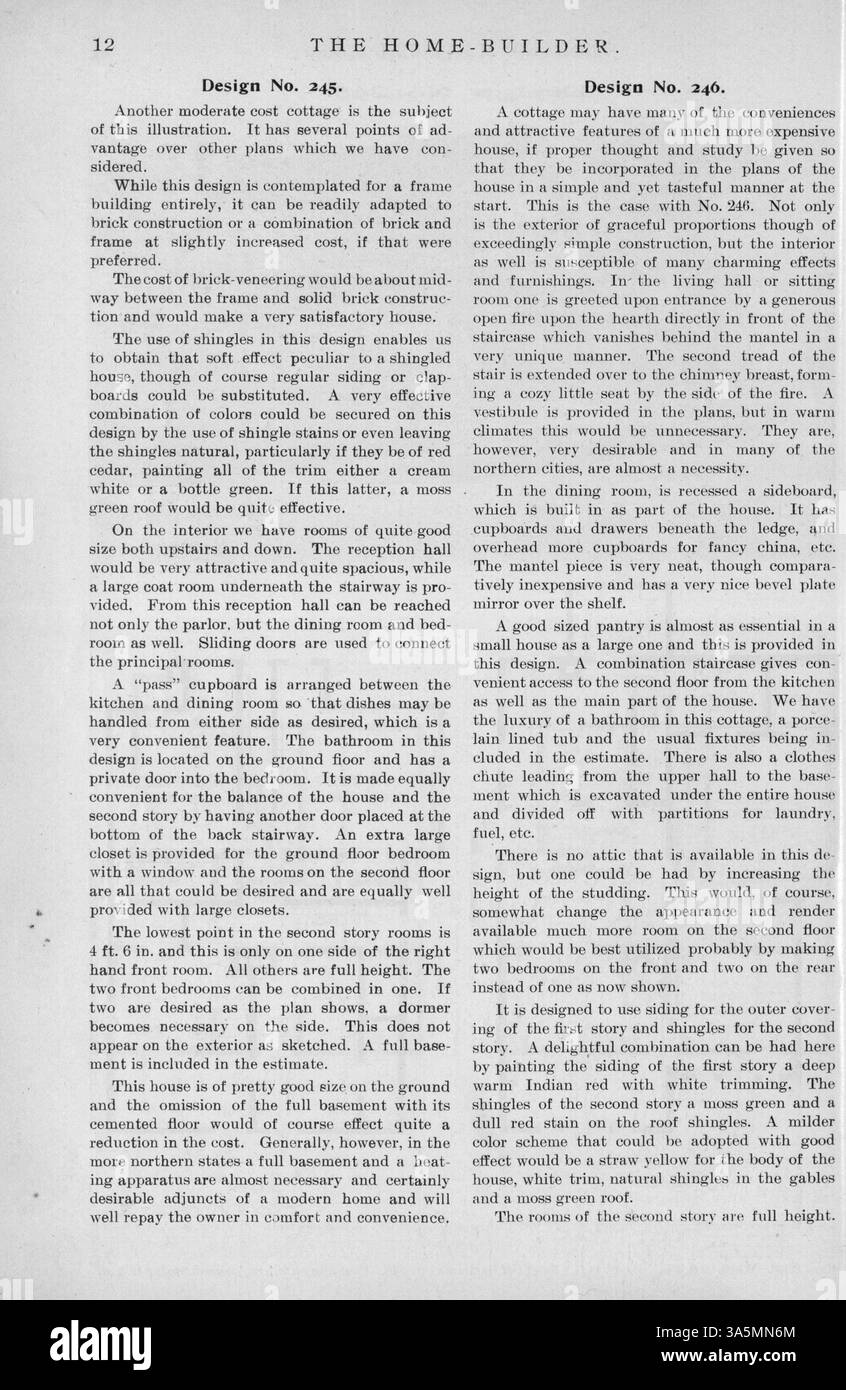 Keith's Home-Builder, 1899, features a collection of house designs ...