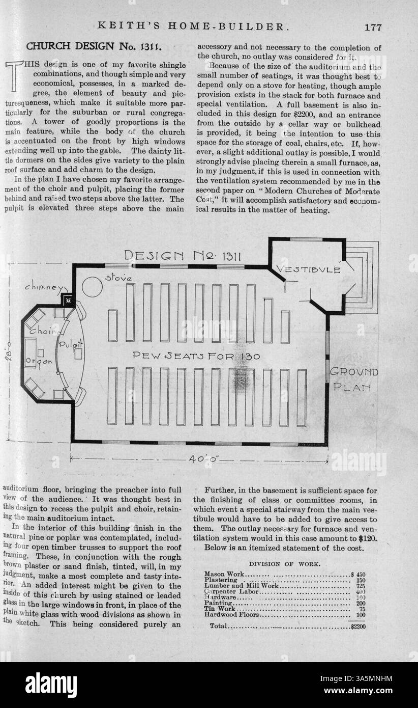 Features house designs with floor plans and cost descriptions hi-res ...