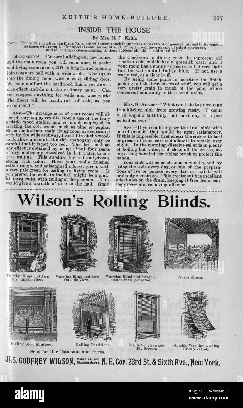 Keith's Home-Builder, 1899, includes house designs with floor plans and ...