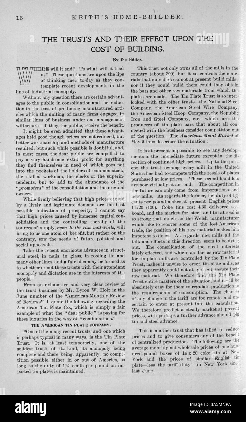 Keith's Home-Builder, 1899, published by architect Walter J. Keith ...