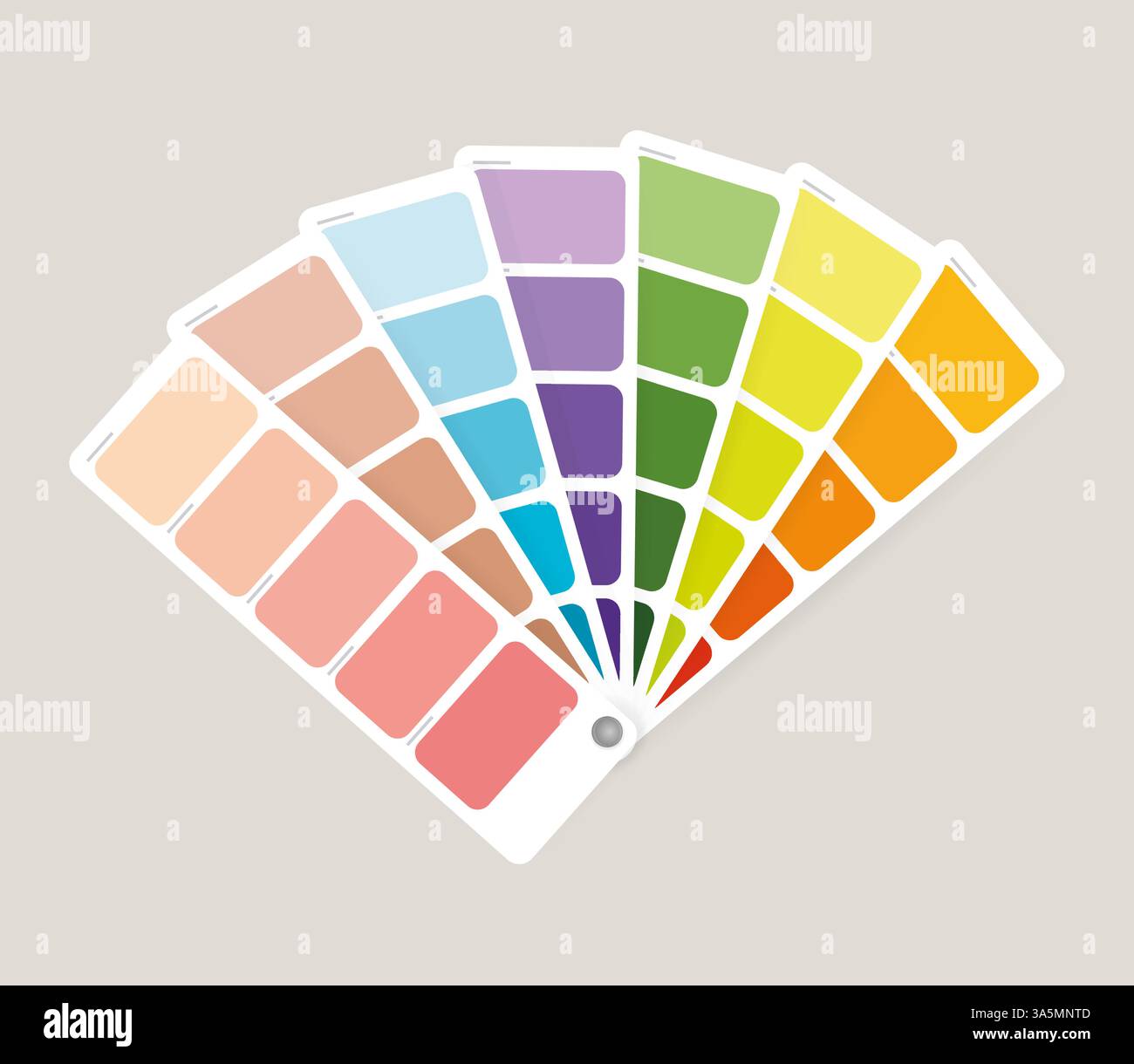Vector color palette. Illustration for print design. Icon set Stock ...