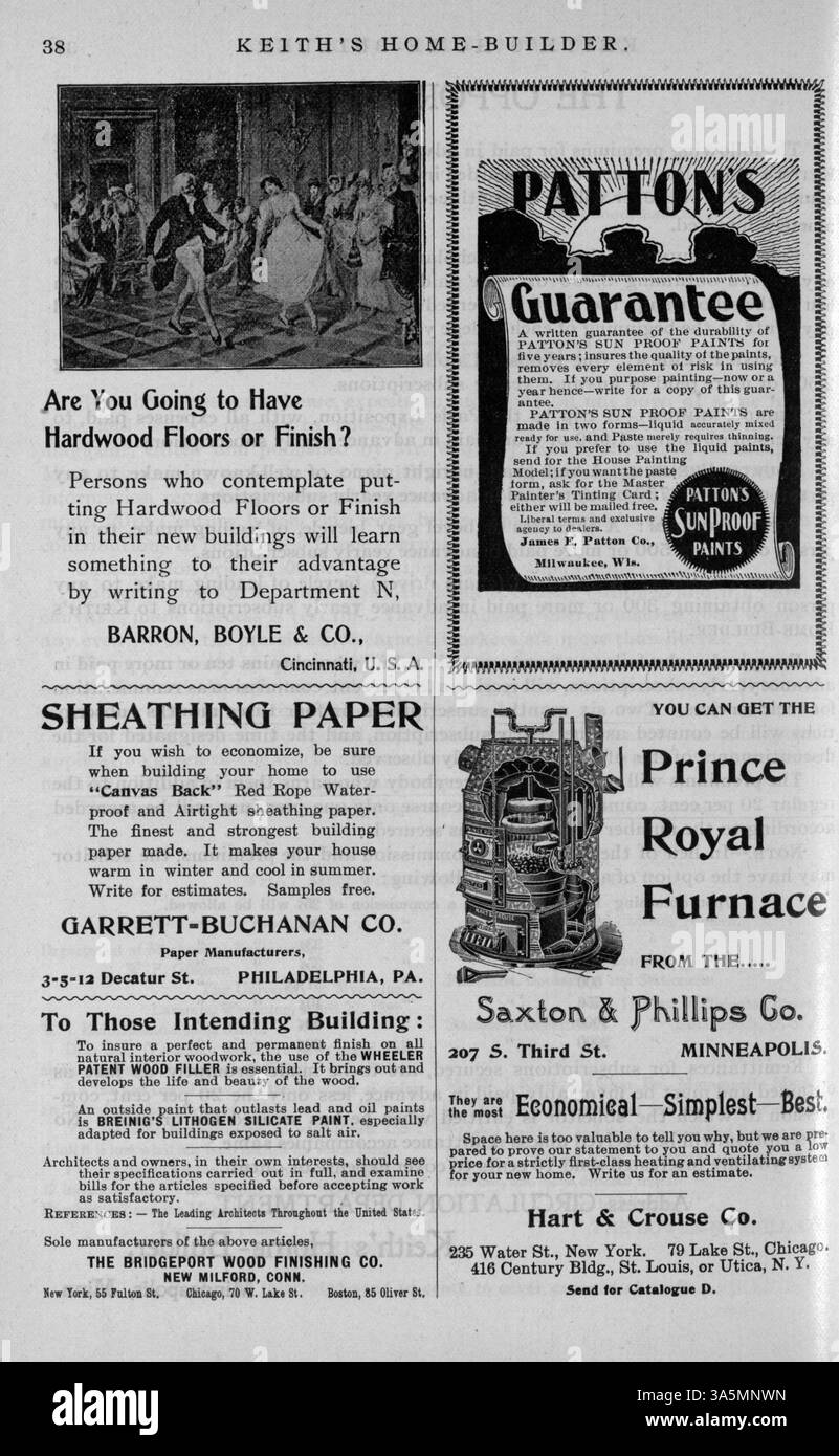 Featured house designs with detailed floor plans hi-res stock ...