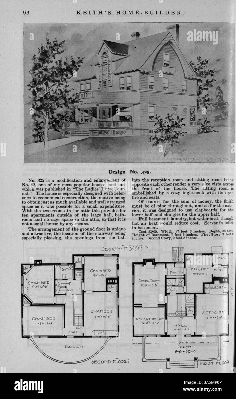 Includes eleven issues featuring house design plans hi-res stock ...