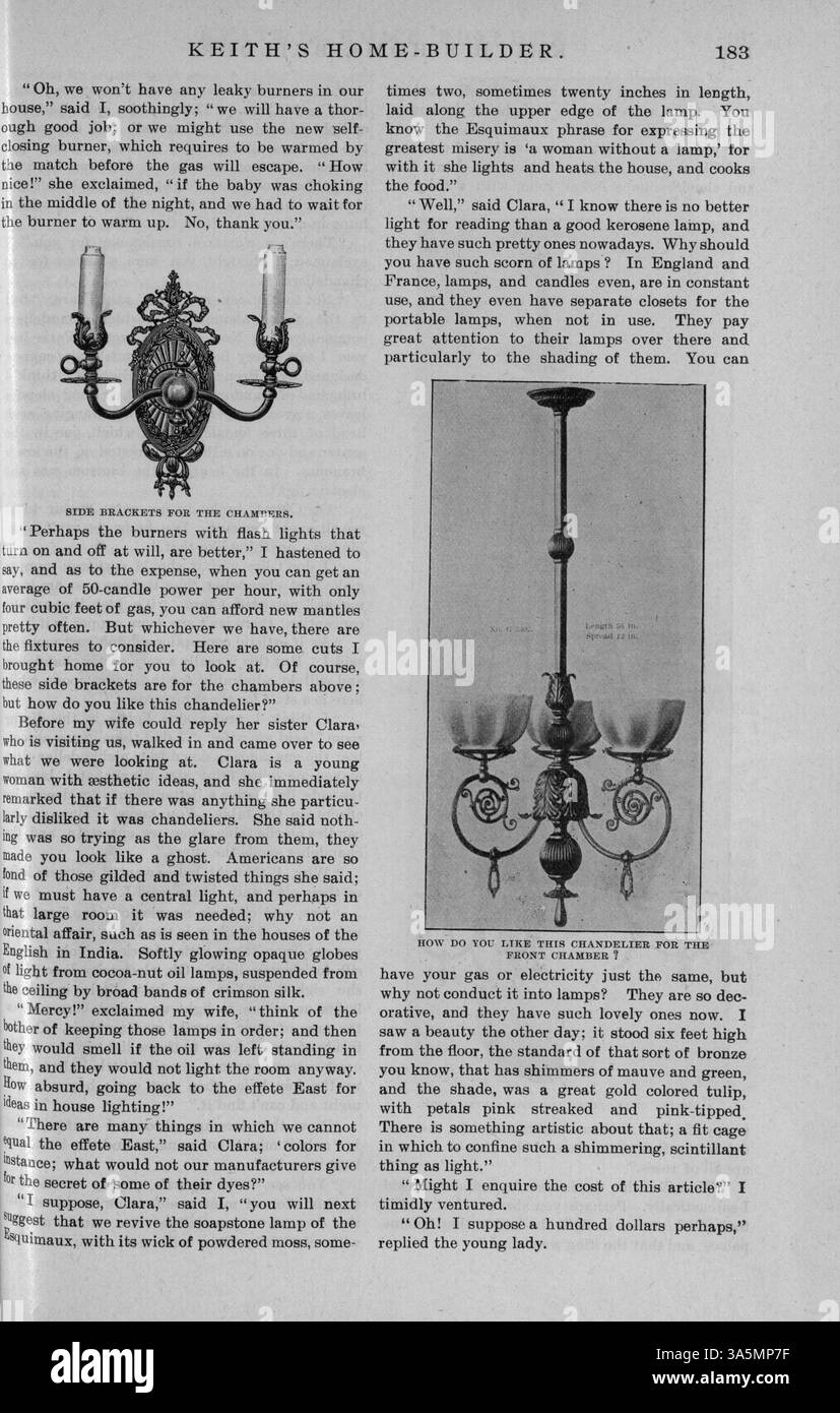 Published eleven issues in 1899 with house designs hi-res stock ...