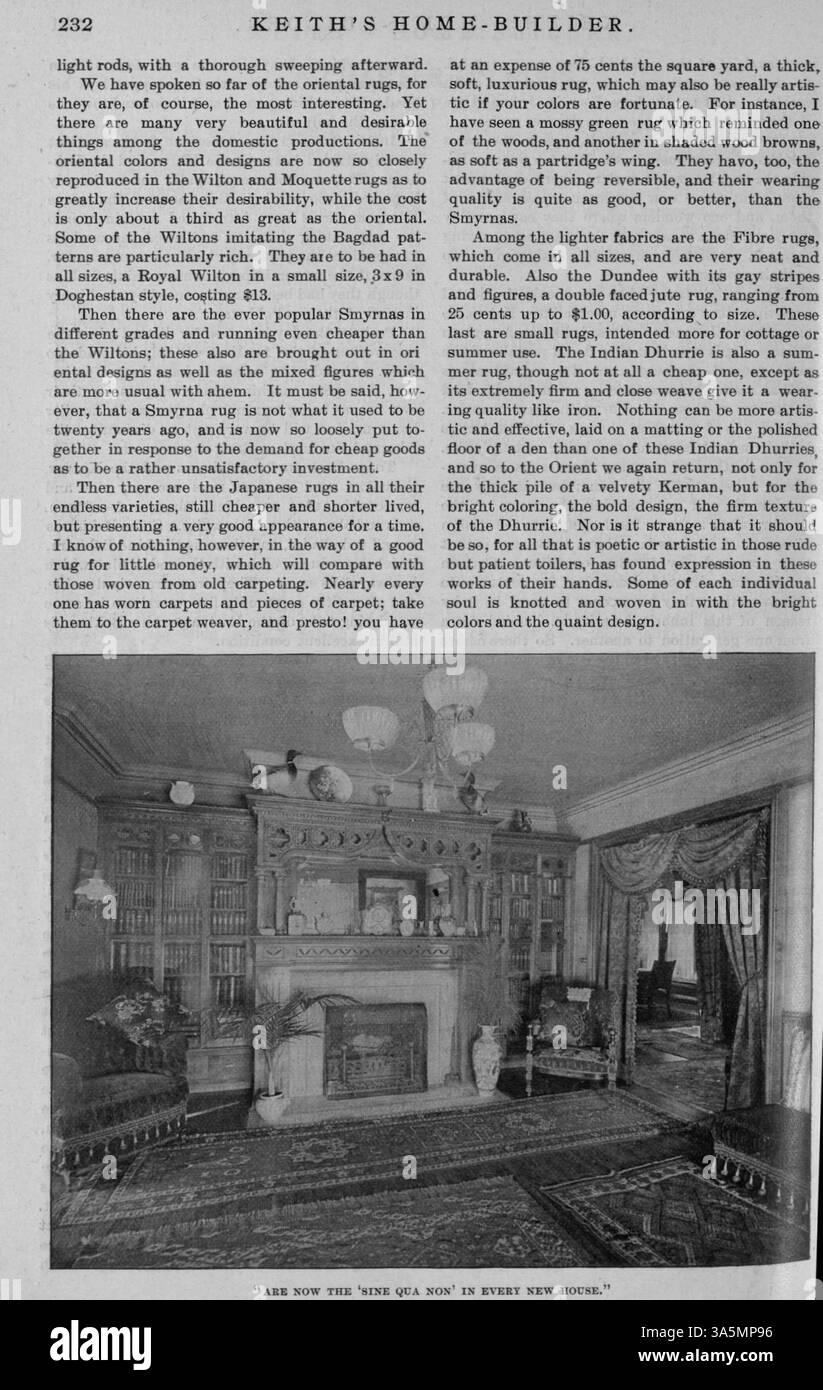Keith's Home-Builder, a 1899 publication by Walter J. Keith, features ...