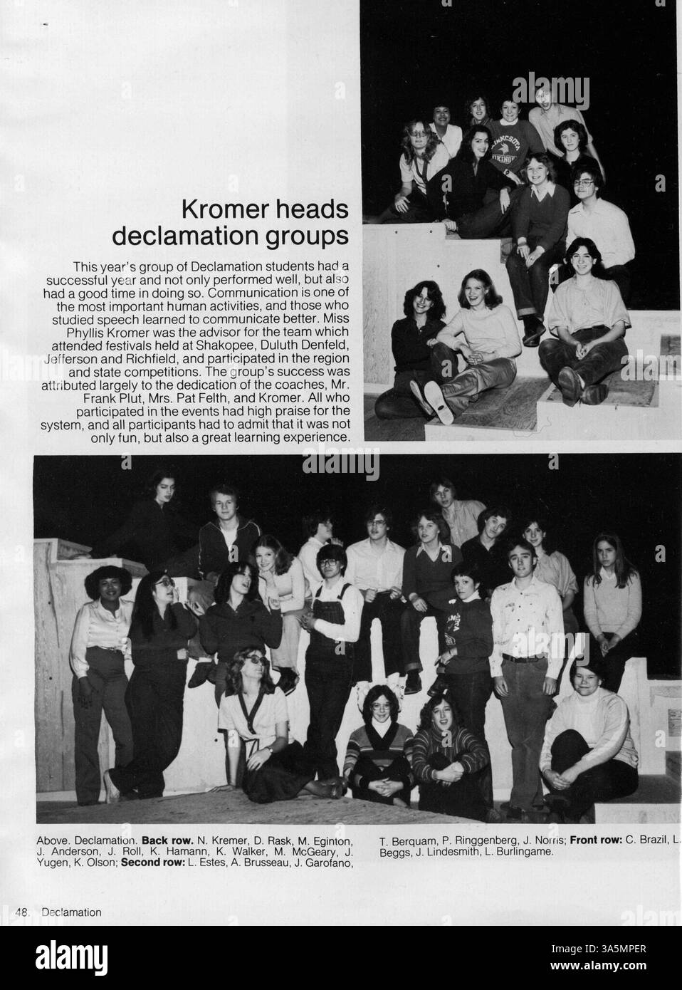 The Robbinsdale High School Yearbook for 1980 highlights the 1979-1980 ...