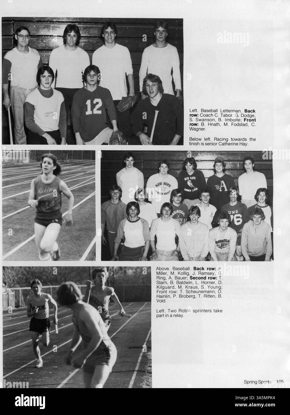 The 1980 Robbinsdale High School Yearbook documents the social and ...