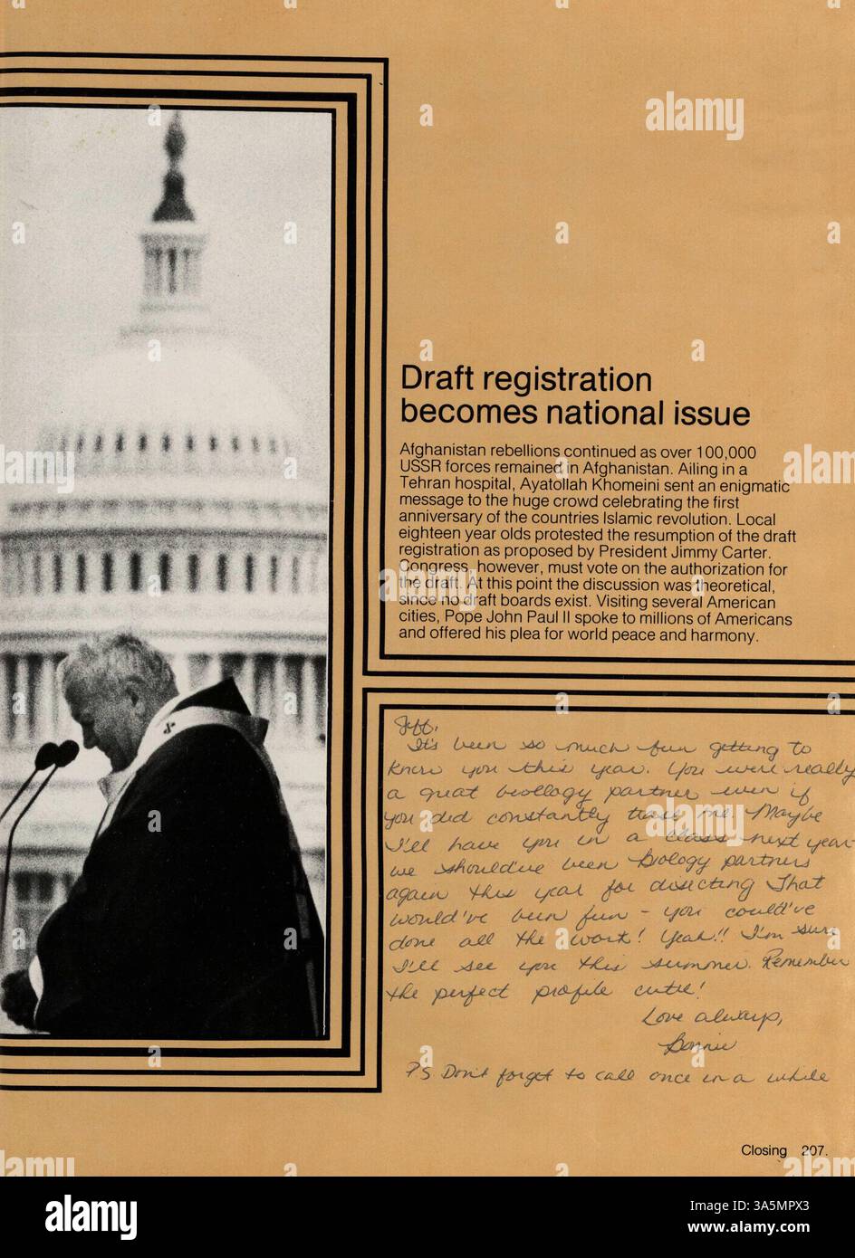 Documenting significant events from the 1979 1980 academic year hi-res ...