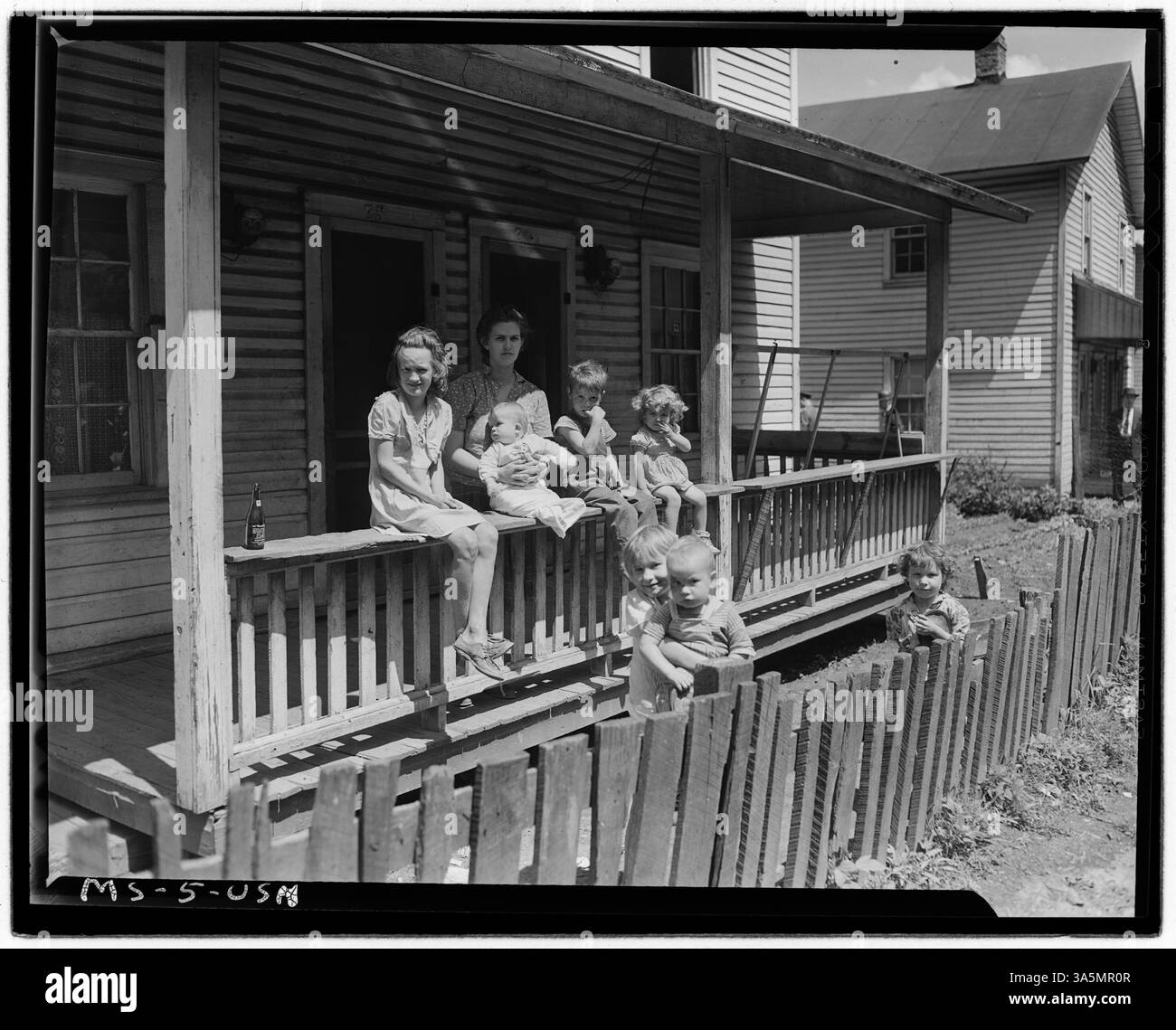 A family of a miner living in Weeksbury, Floyd County, Kentucky ...
