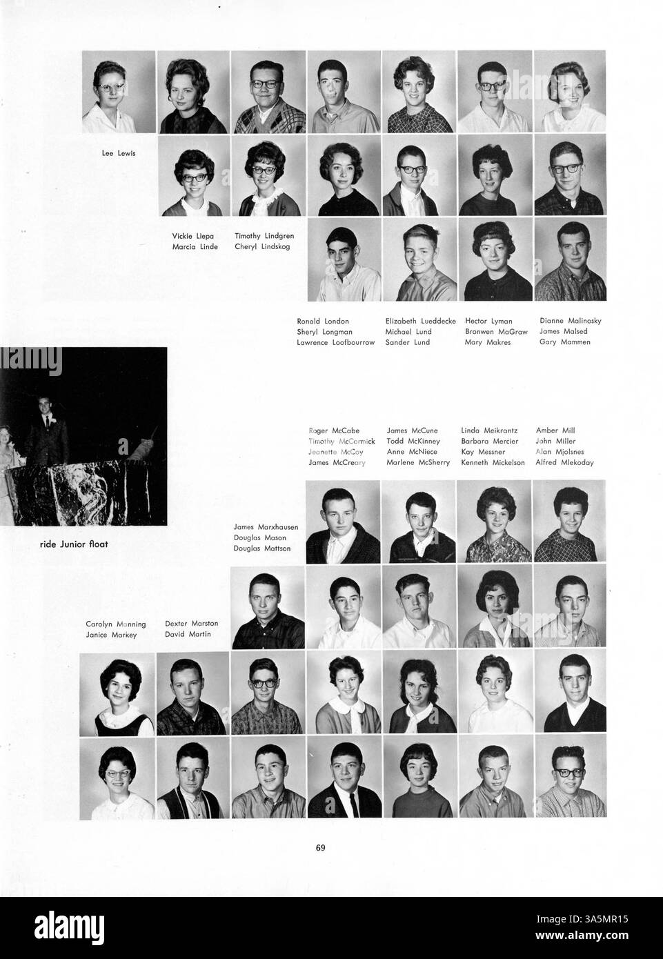 The 1962 wahian yearbook from washburn high school captures student hi ...