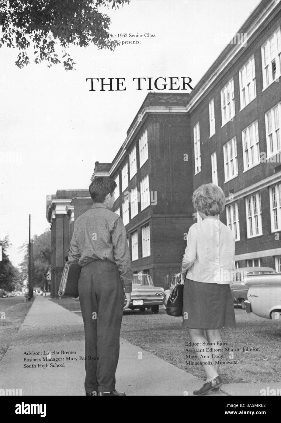 The 1963 South High Yearbook documents students, faculty, and ...