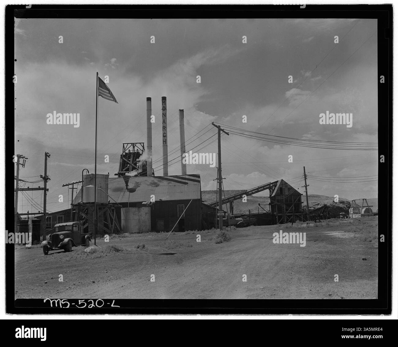 A tipple at the National Fuel Company’s Monarch Mine in Broomfield ...