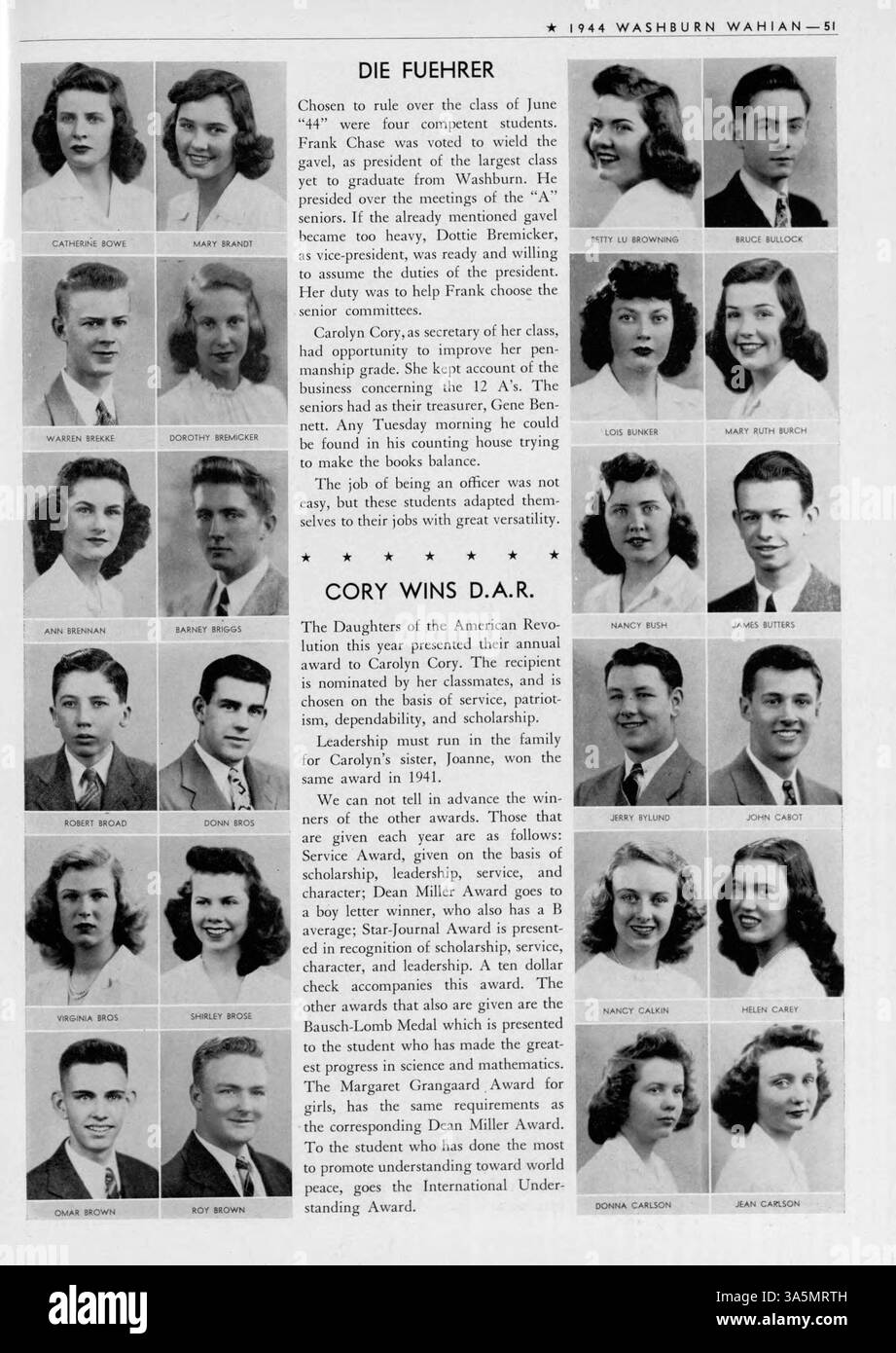 This 1944 yearbook documents the academic and extracurricular ac hi-res ...
