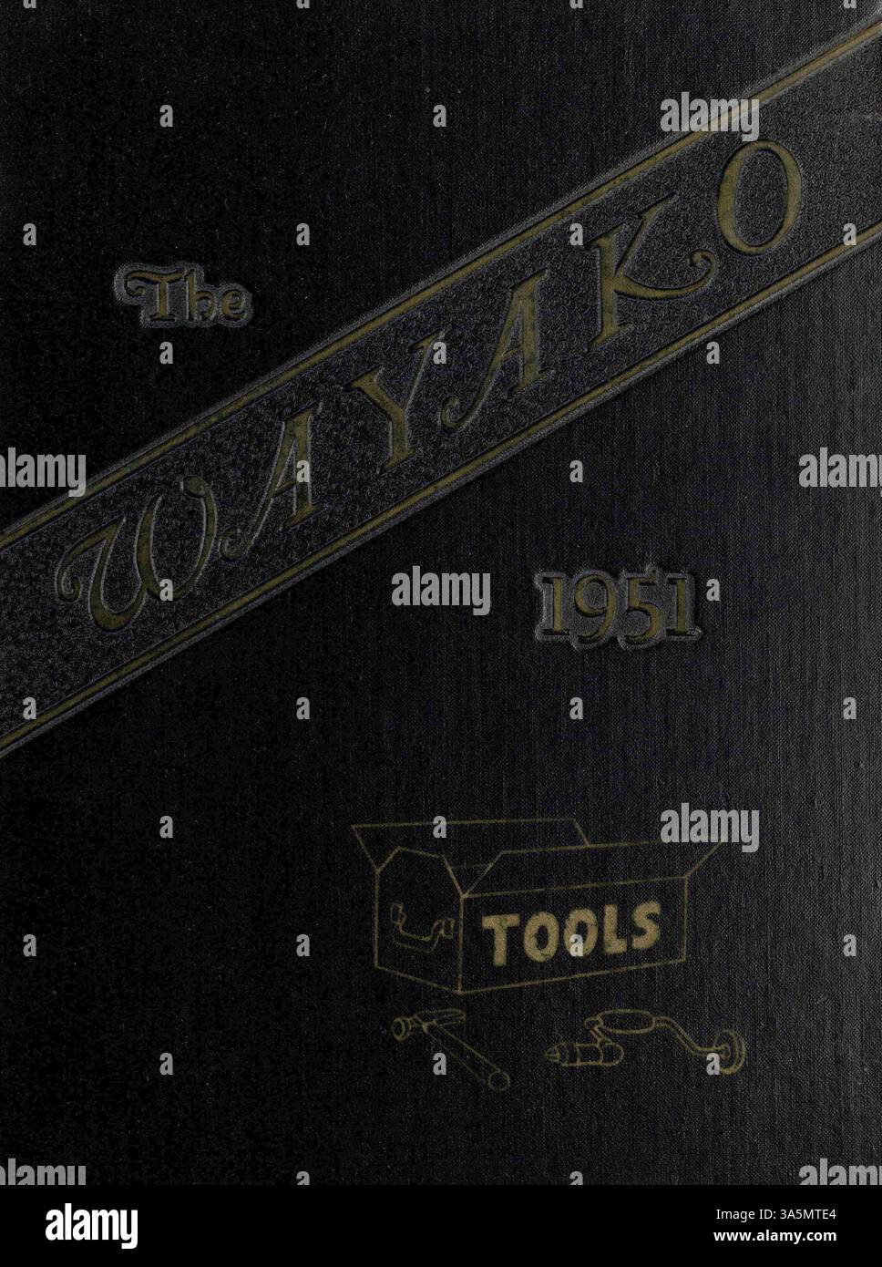 The 1951 Wayzata High School Yearbook, documenting the students ...
