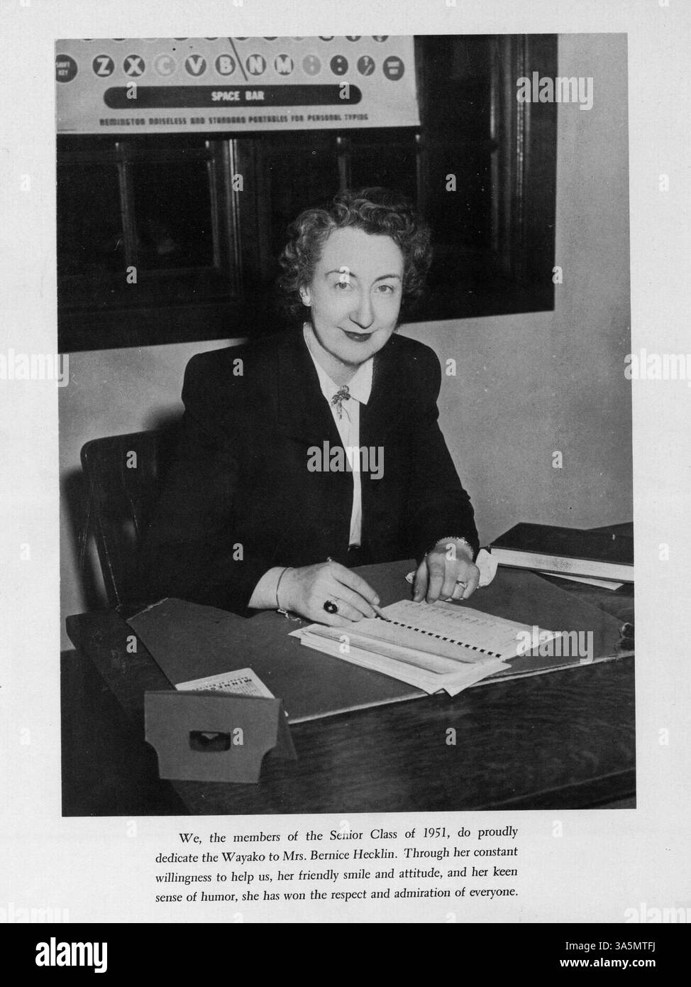 The 1951 Wayzata High School Yearbook, documenting the students ...