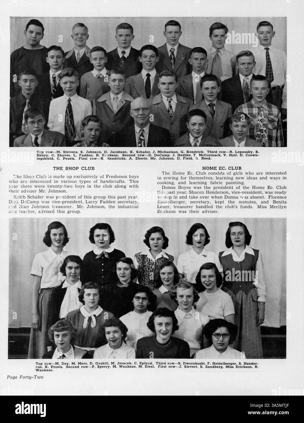 The 1951 Wayzata High School Yearbook, The Wayako, offers a detailed ...