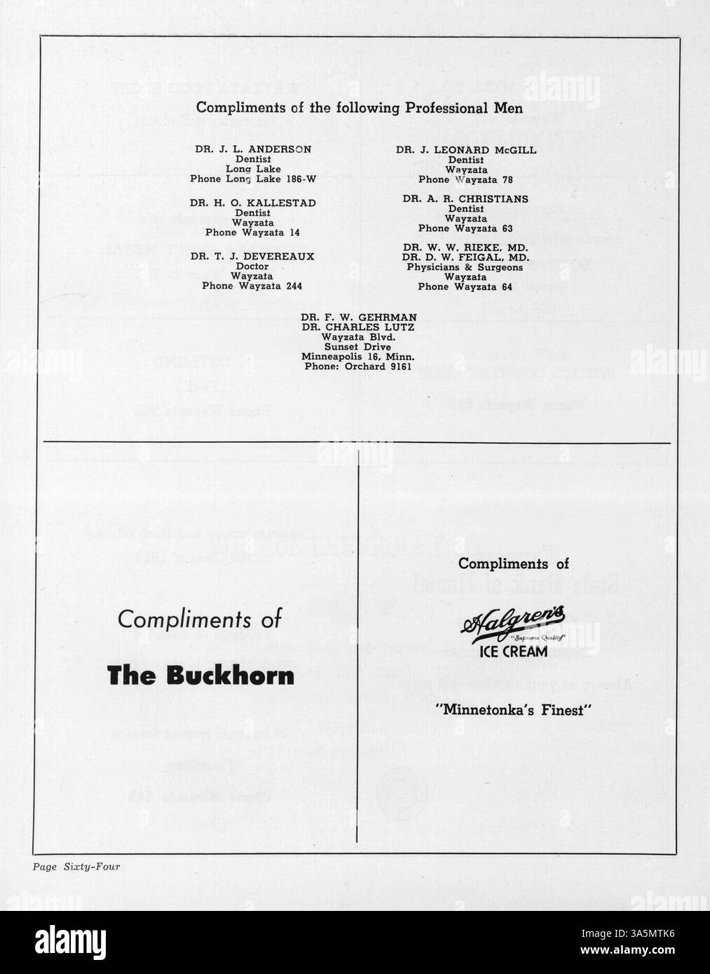 Notable school events of the 1950 1951 school year hi-res stock ...