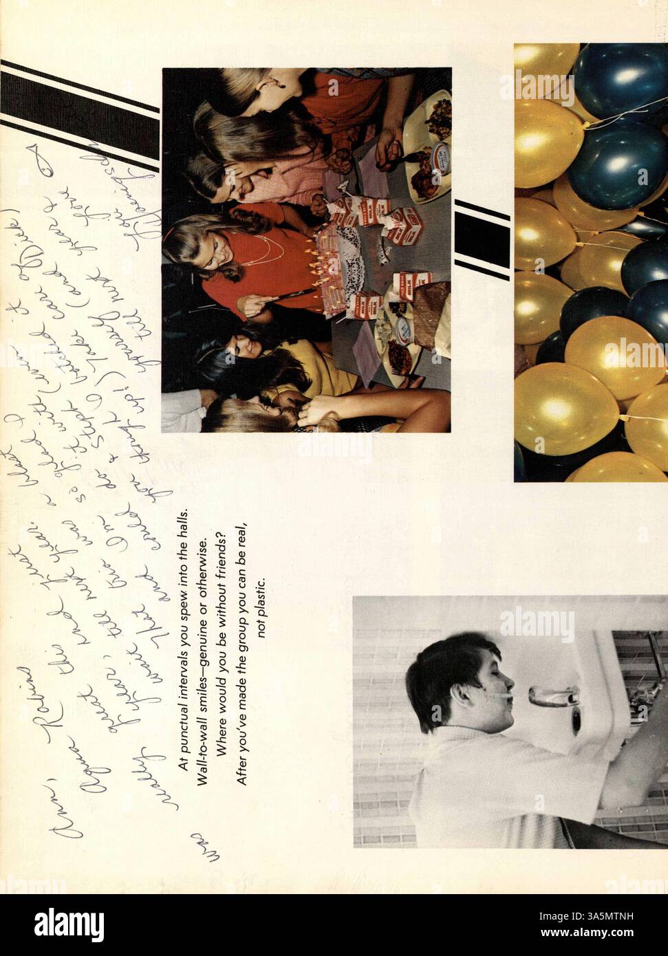 The 1970 Robbinsdale High School Yearbook, Robin 70, showcases student ...