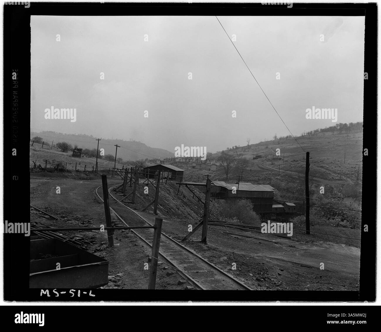 A view of the Louise Coal Company’s Louise Mine located in Osage ...