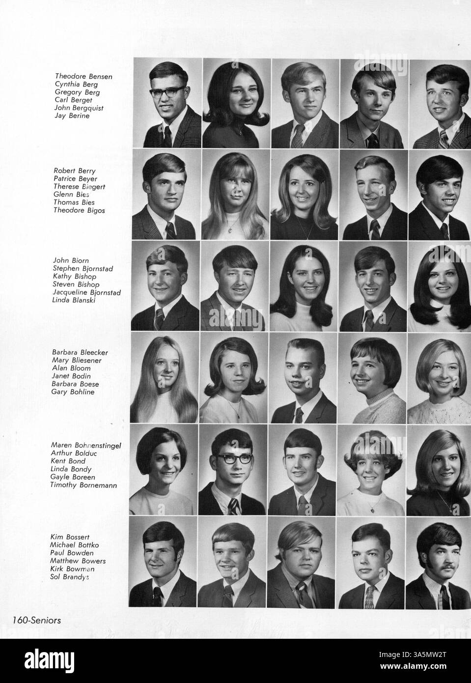 The 1970 Robbinsdale High School yearbook reflects the school's events ...