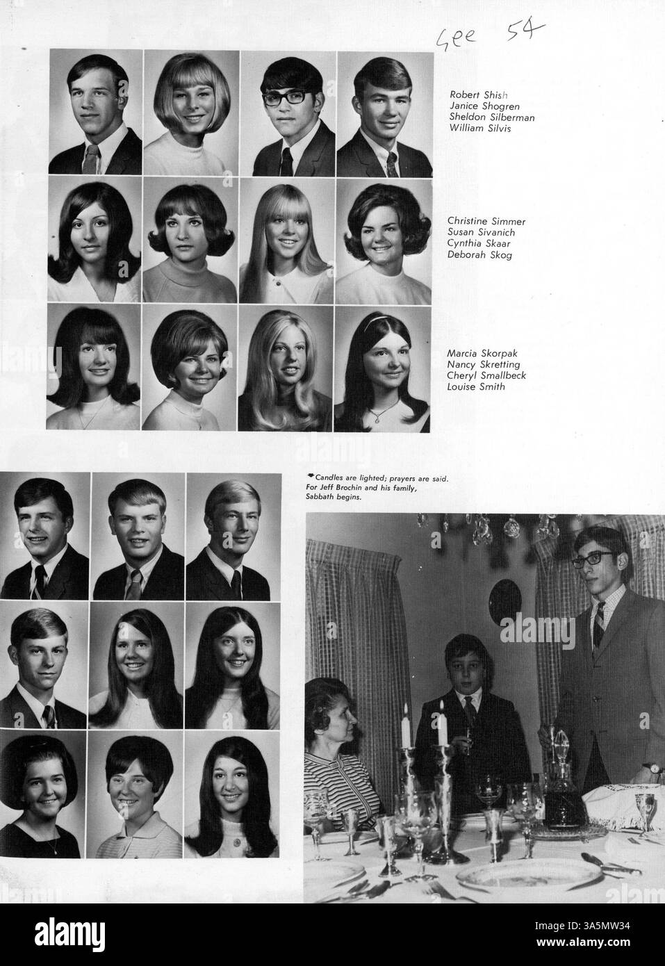 This 1970 Robbinsdale High School yearbook captures the student ...