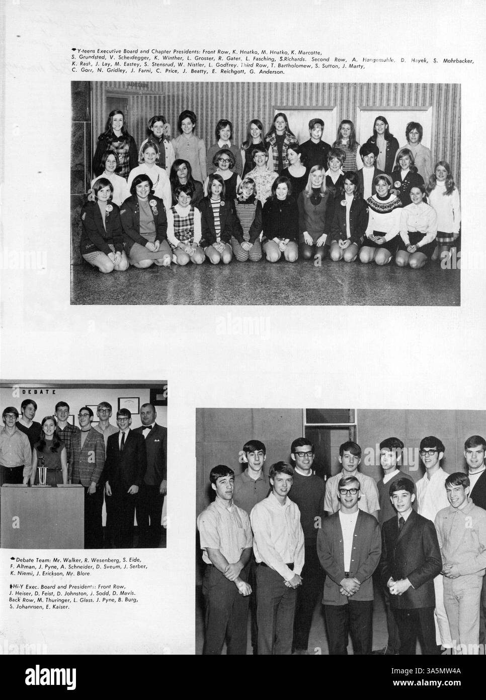 This 1970 Robbinsdale High School yearbook highlights student life ...