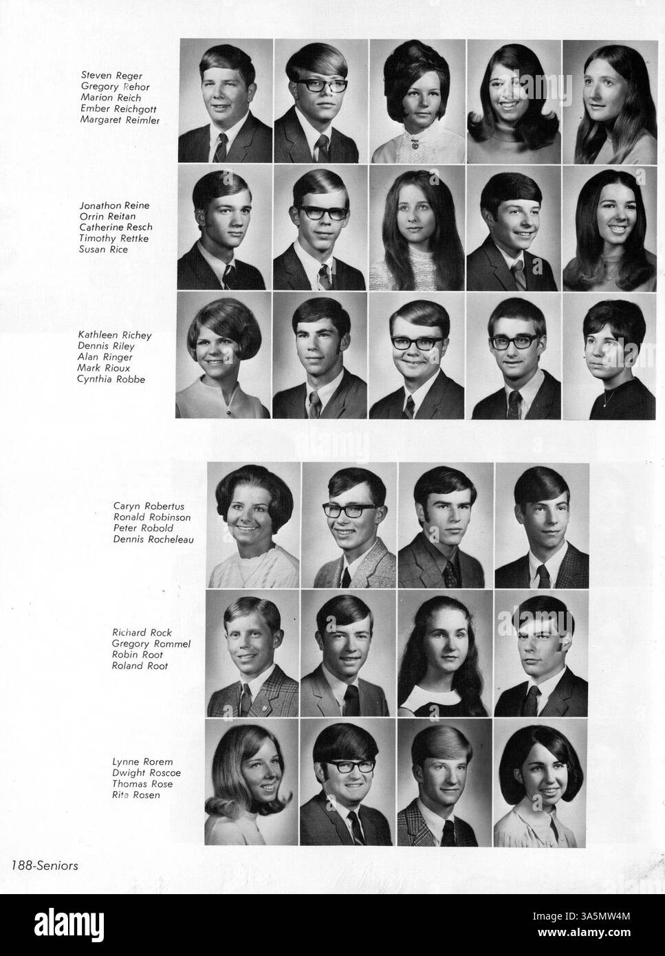 This 1970 Robbinsdale High School yearbook highlights student ...