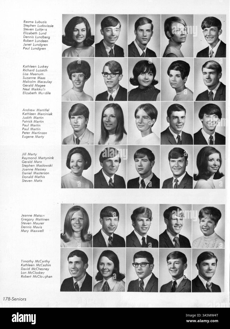 The 1970 Robbinsdale High School yearbook captures student life ...
