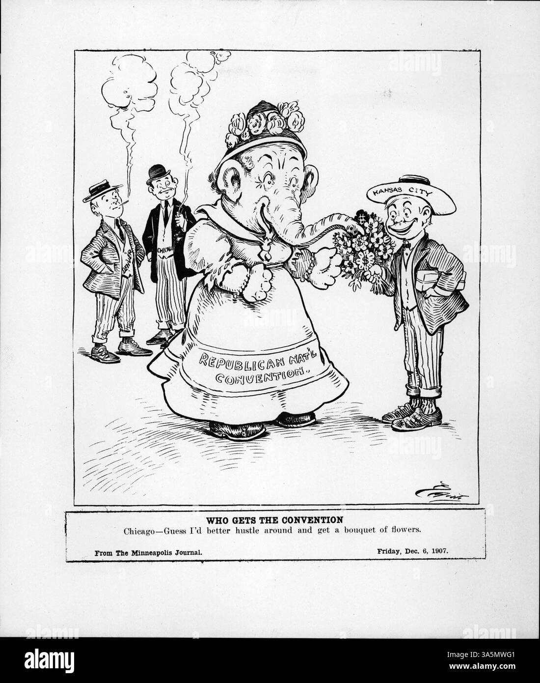 This image, featured in Hennepin County Library, depicts the ...