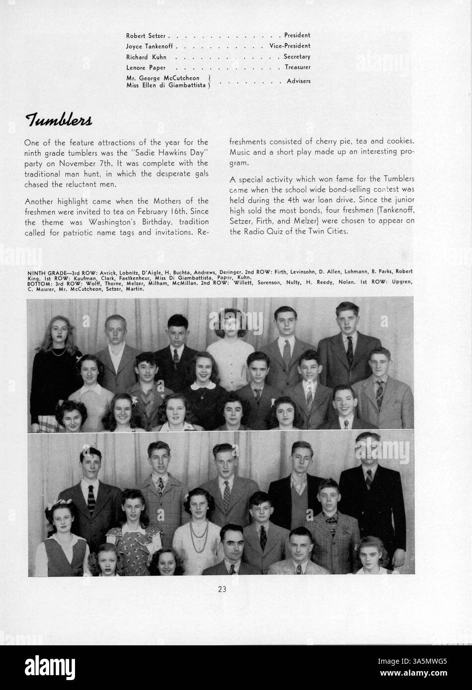 This 1944 edition of Bisbila from University High School records the ...