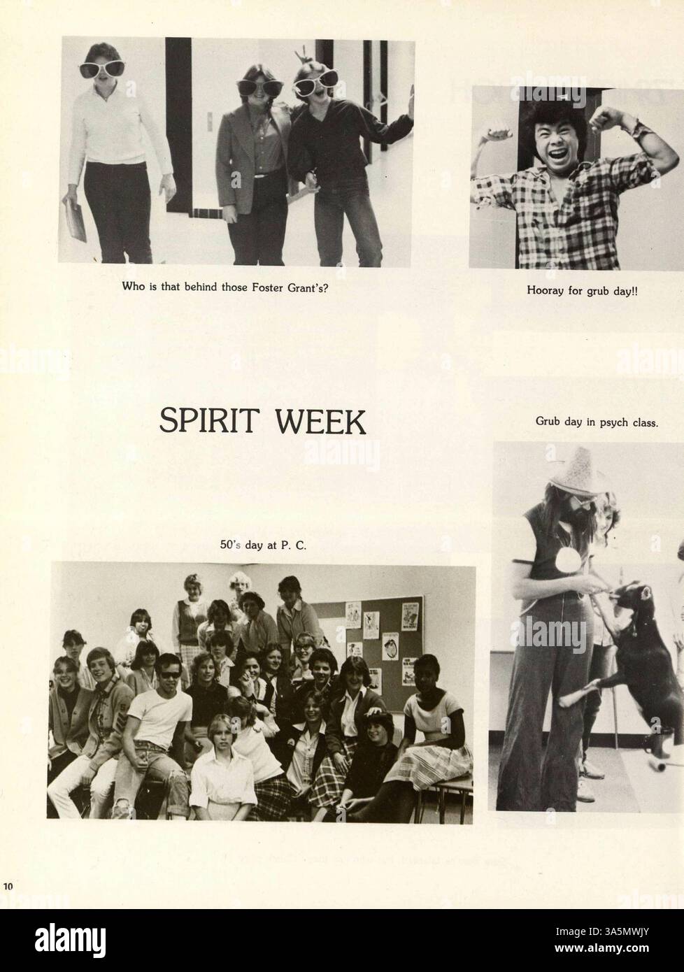Park Center High School’s 1980 yearbook, 'Pieces of Eighty,' documents the school year with an ...