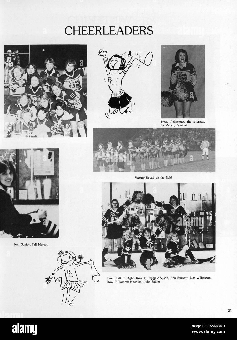 The 1980 Park Center High School yearbook, titled 'Pieces of Eighty', captures key moments and ...