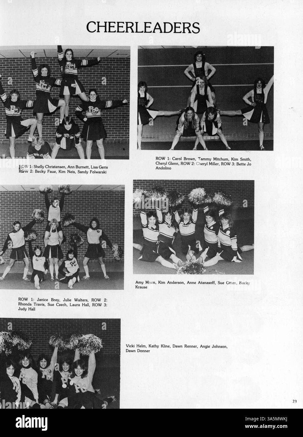 The 1980 'Pieces of Eighty' yearbook of Park Center High School preserves the highlights of the ...