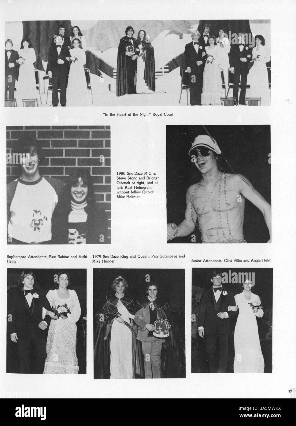 'Pieces of Eighty', the 1980 Park Center High School yearbook, features key moments from the ...