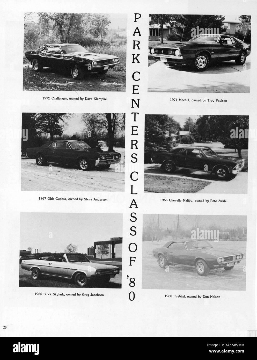 The 1980 Park Center High School yearbook, 'Pieces of Eighty', highlights the school community's ...