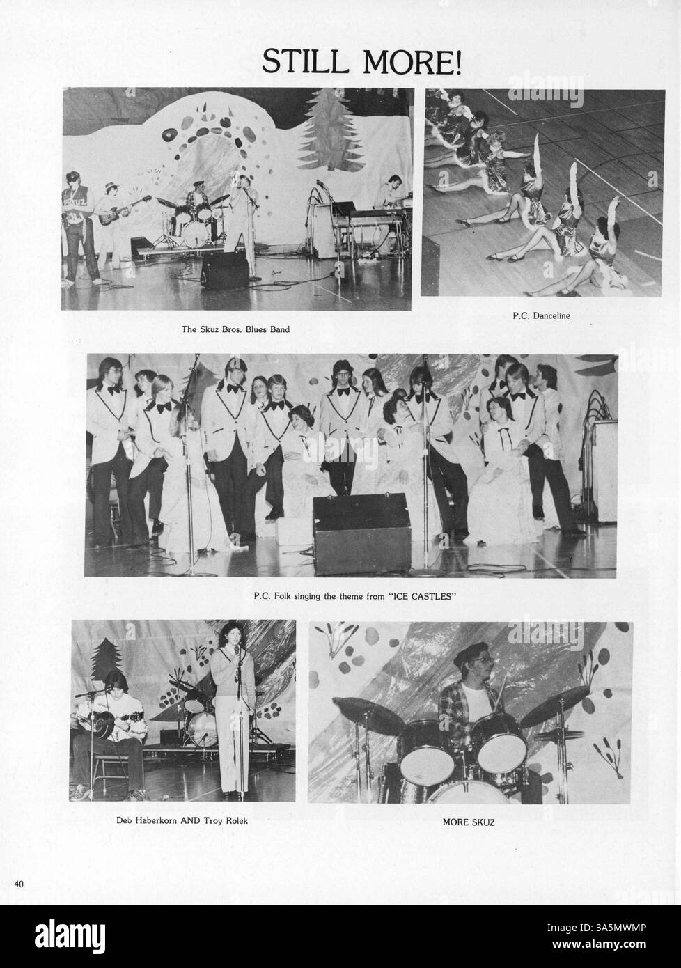 The 1980 yearbook, 'Pieces of Eighty', captures student and faculty experiences at Park Center ...