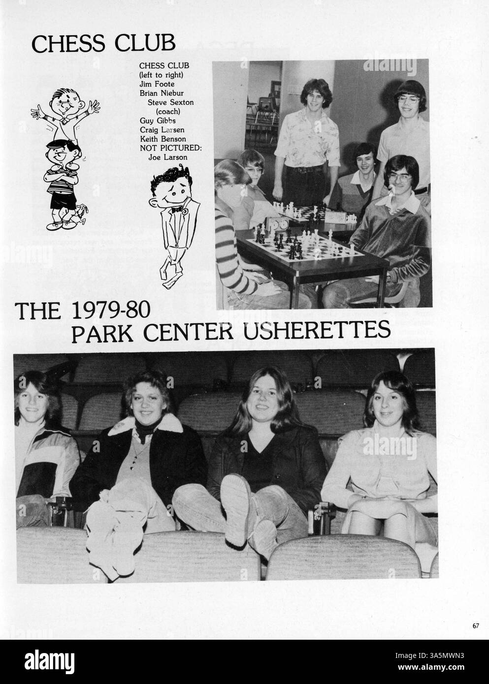 Park Center High School's 1980 yearbook highlights the achievements of ...