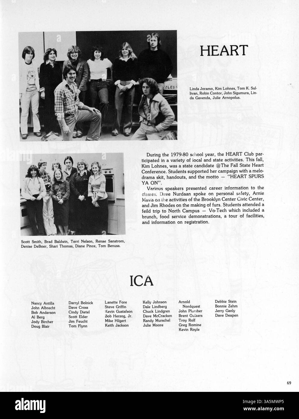 This 1980 yearbook from Park Center High School provides a snapshot of ...