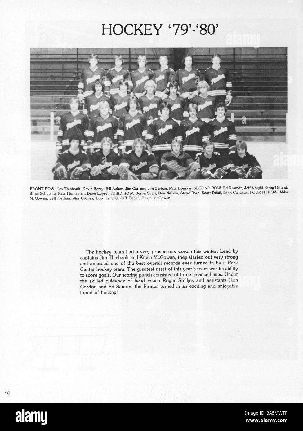 This yearbook from Park Center High School features a collection of student and faculty ...