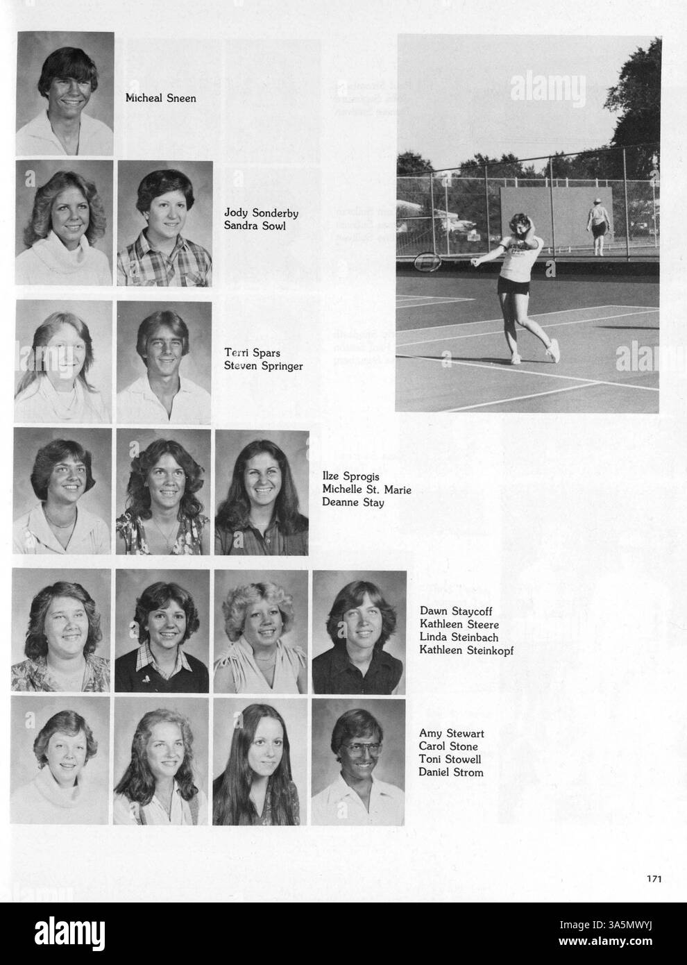 The 1980 yearbook 'Pieces of Eighty' documents the Park Center High School community, including ...